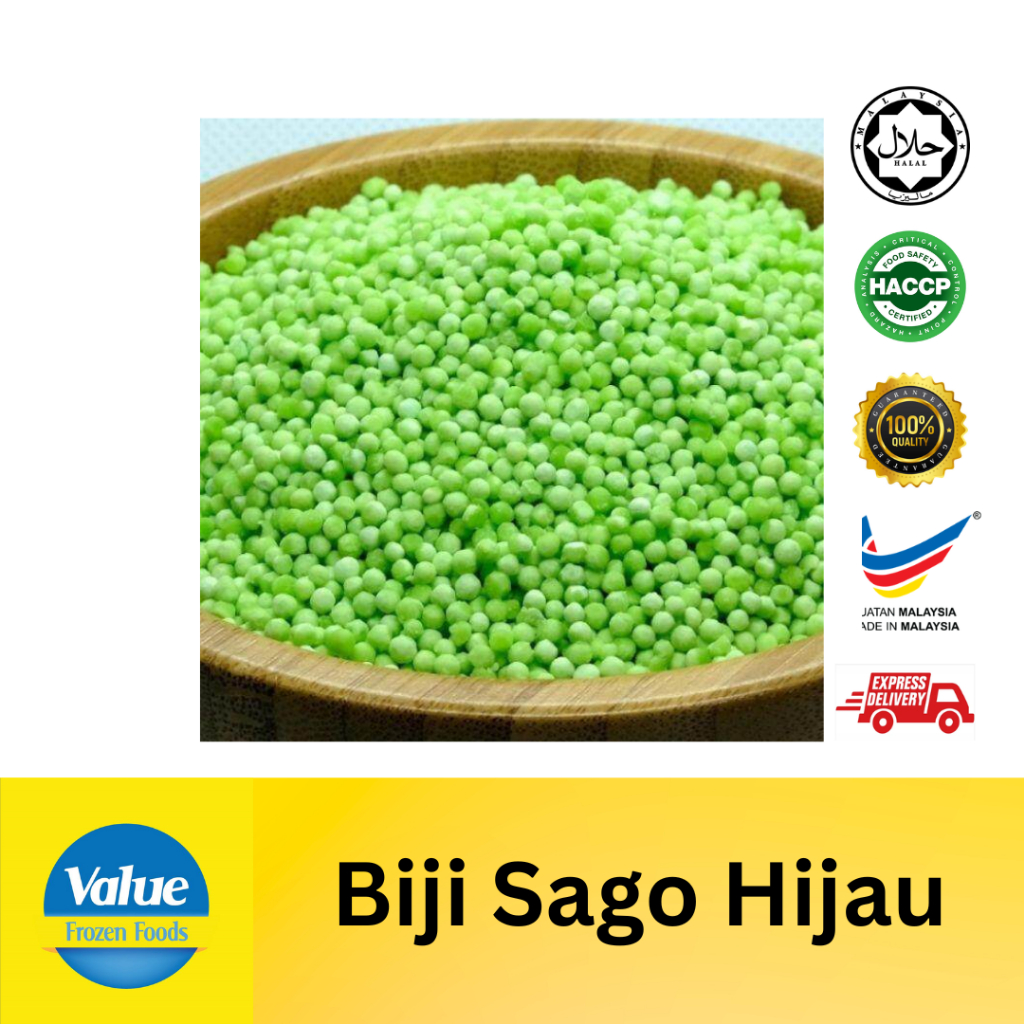 Biji Sago Kecil Hijau 1KG | Shopee Malaysia