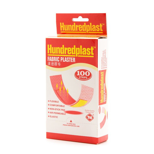 Hundredplast Fabric Plaster (100's) | Shopee Malaysia