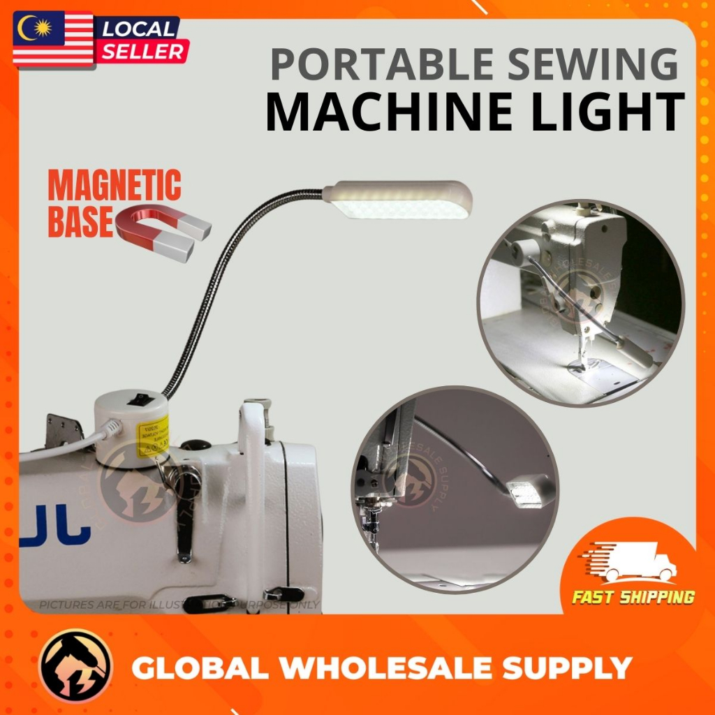 MULTIFUNCTIONAL MAGNETIC LED LIGHT Sewing Machine Light With Strong ...