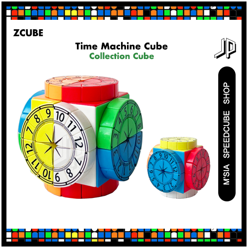 [jpearly] 2x2 Time Machine Cube In Arabic Numbers Rare Cube