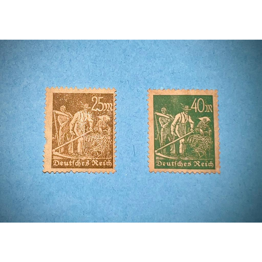 [GER] Germany Farmers 1923 stamps (used) | Shopee Malaysia