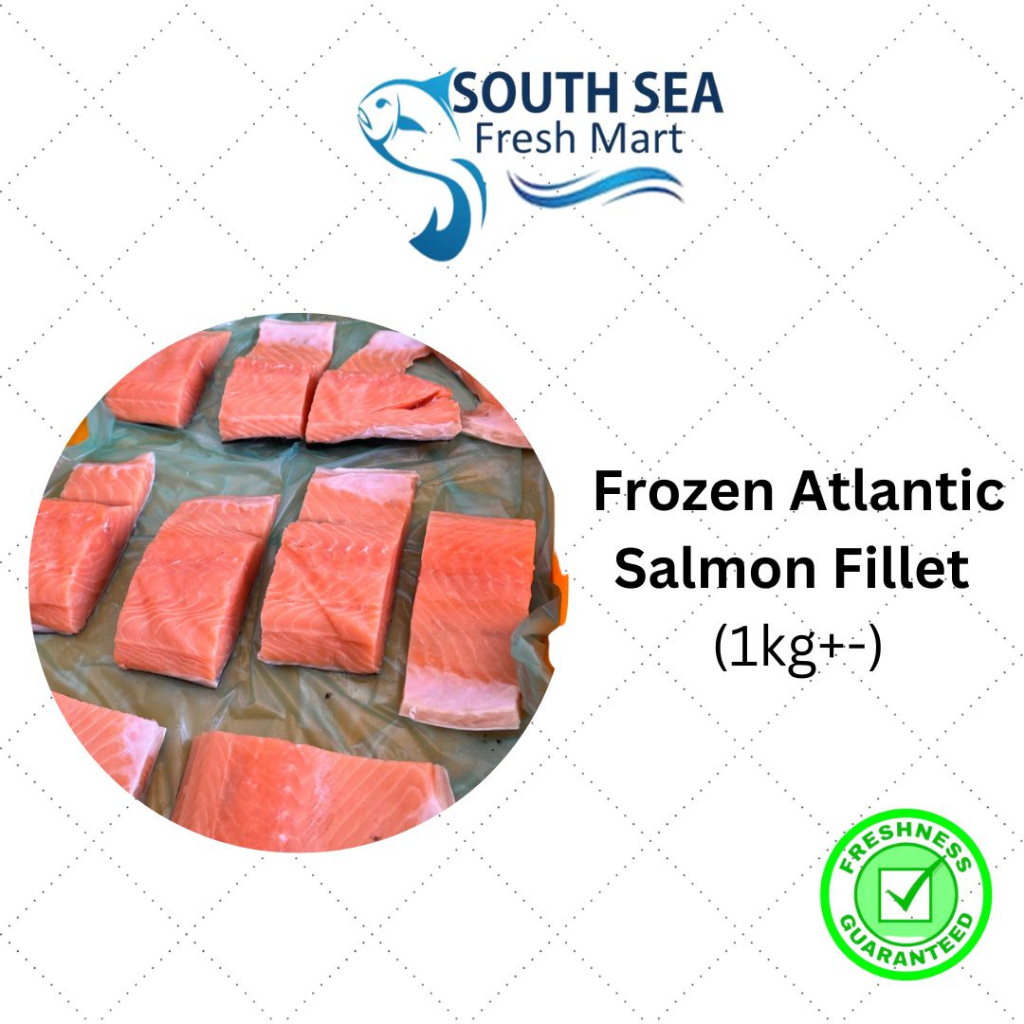 Frozen Atlantic Salmon Fillet | 1kg +- (4 - 5 pcs) | Shopee Malaysia