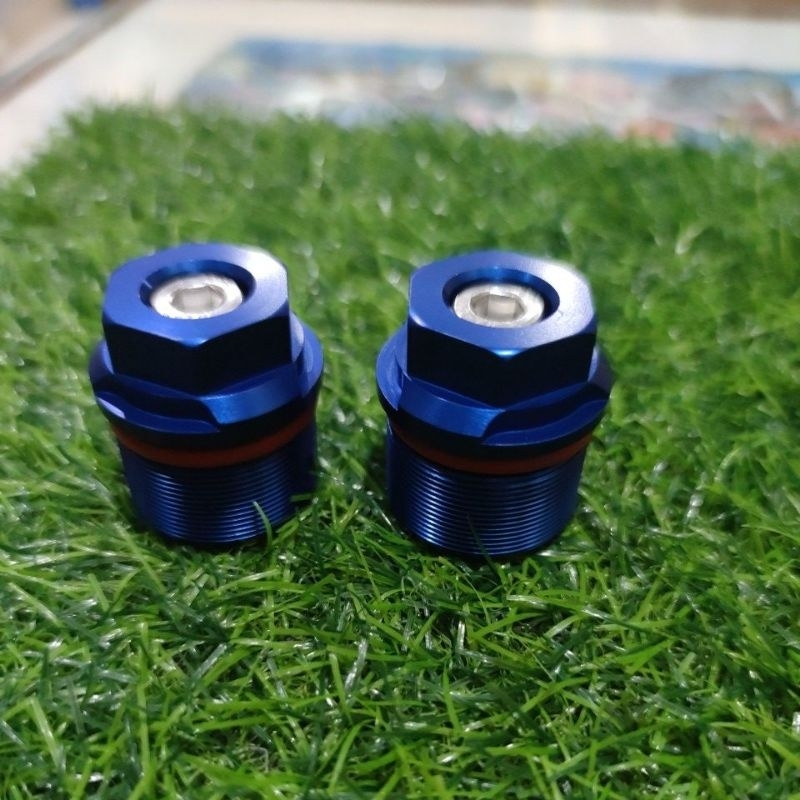 PENUTUP SCREW FORK ATAS TZM..(warna biru) | Shopee Malaysia