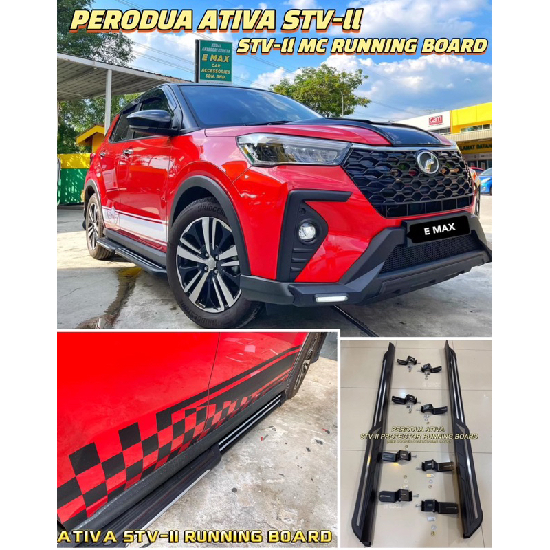 PERODUA ATIVA STV-ll MC RUNNING BOARD SIDE STEP | Shopee Malaysia