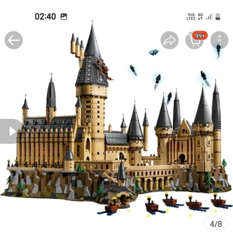 HOGWART CASTLE WITH 6000PCS OF BUILDING BLOCKS | Shopee Malaysia