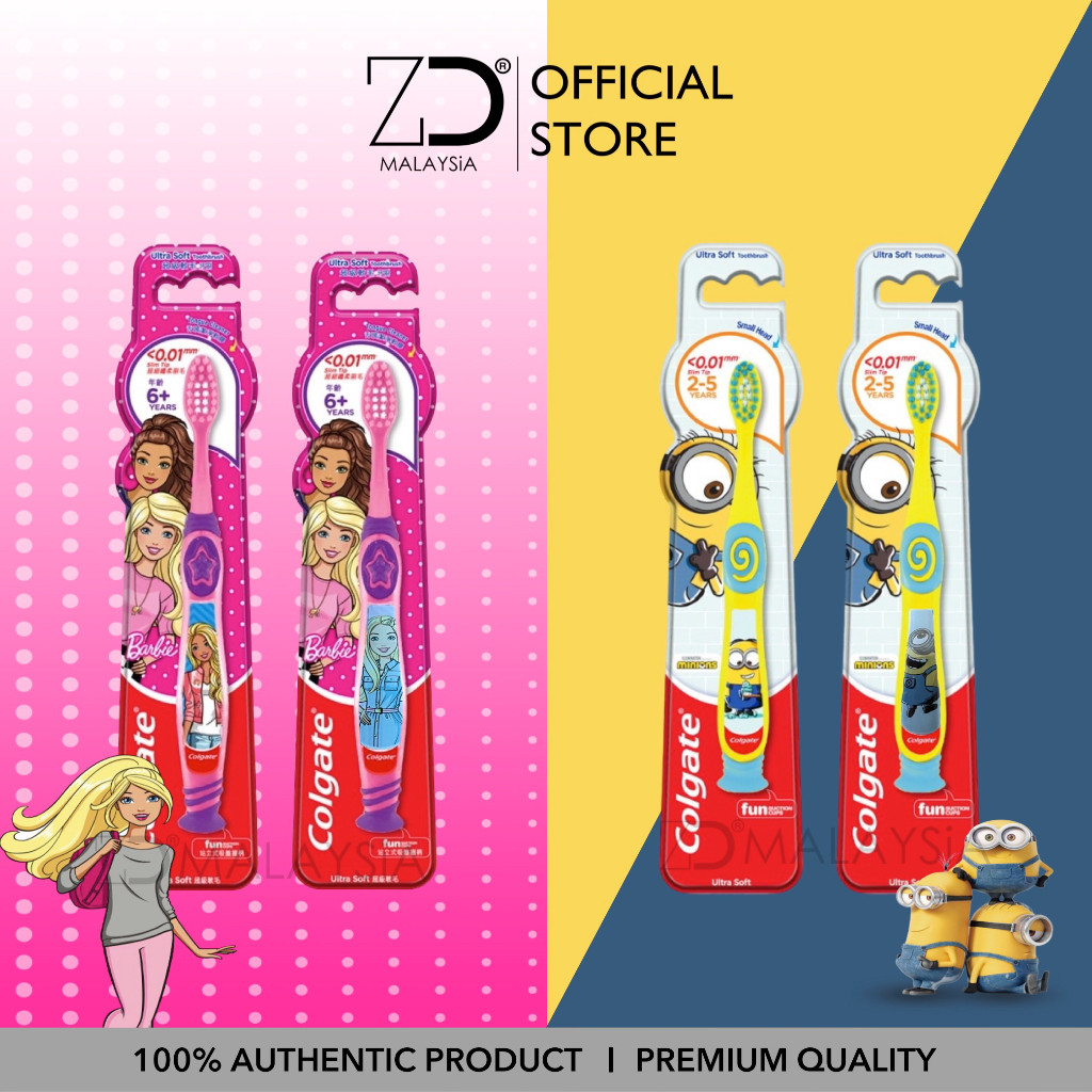Colgate Kids Minion Toothbrush 2-5 Years (Ultra Soft)/Colgate Kids ...