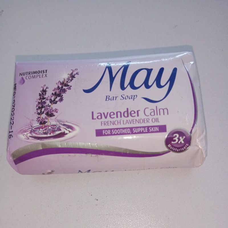 MAY BAR SOAP LAVENDER CLAM 85 G | Shopee Malaysia