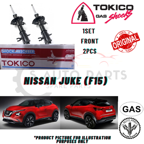 NISSAN JUKE (F15) (FRONT) 100% ORIGINAL BRAND TOKICO TKC SHOCK ABSORBER ...