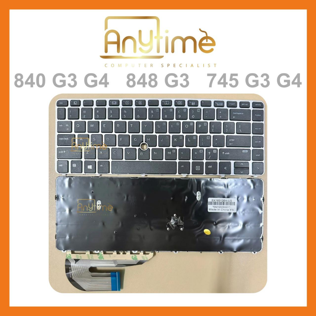 HP Elitebook 840 G3 840 G4 848 G3 745 G3 745 G4 KEYBOARD LIGHT ...