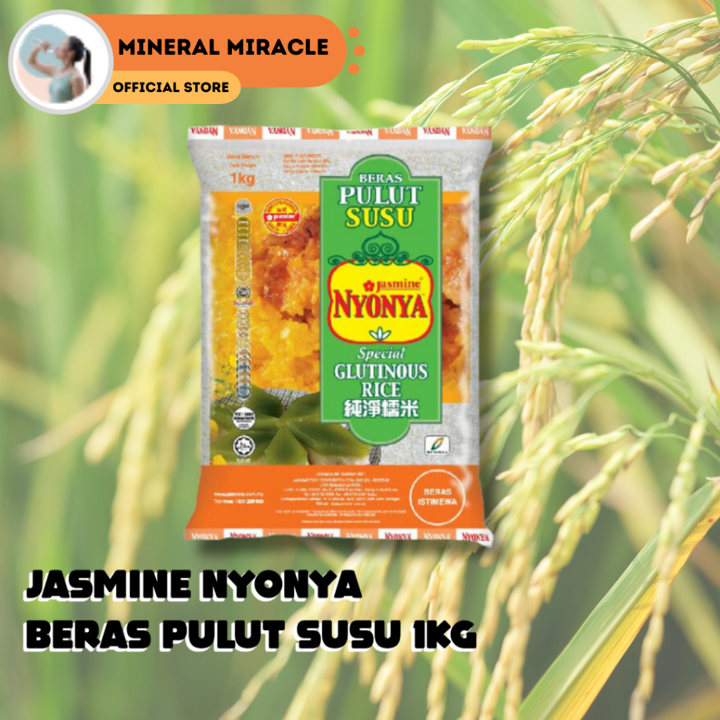 JASMINE NYONYA BERAS PULUT SUSU 1KG | Shopee Malaysia