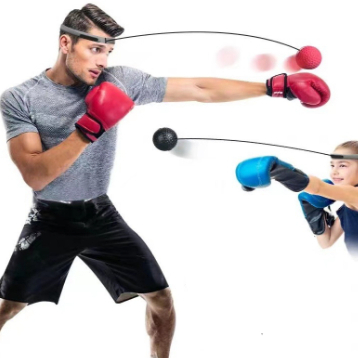 Boxing Fight Punching Reflex Ball 3 Difficulty Level Exercise With Head ...