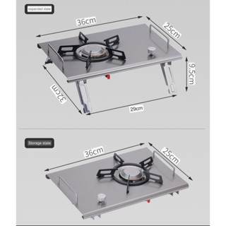 🔥Ready Stock🔥 Camping IGT Stove 4000W Stainless Steel Portable Gas Stove IGT Modular Outdoor ...