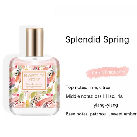 HOT SALE FLOWER OF STORY SPRING SUNSHINE LADY PERFUME FRAGRANCE 30ML ...