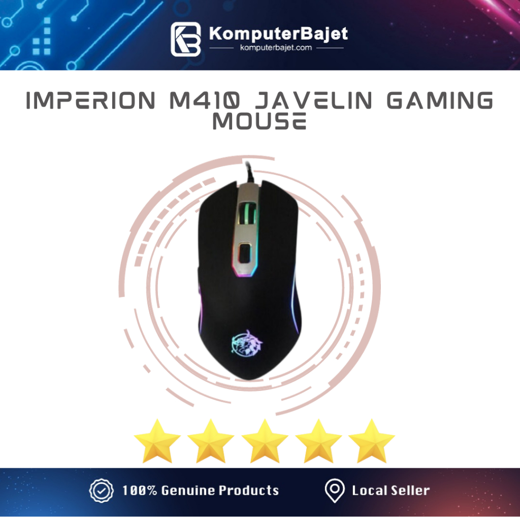IMPERION M410 JAVELIN HIGH DPI RGB USB WIRED GAMING MOUSE | Shopee Malaysia