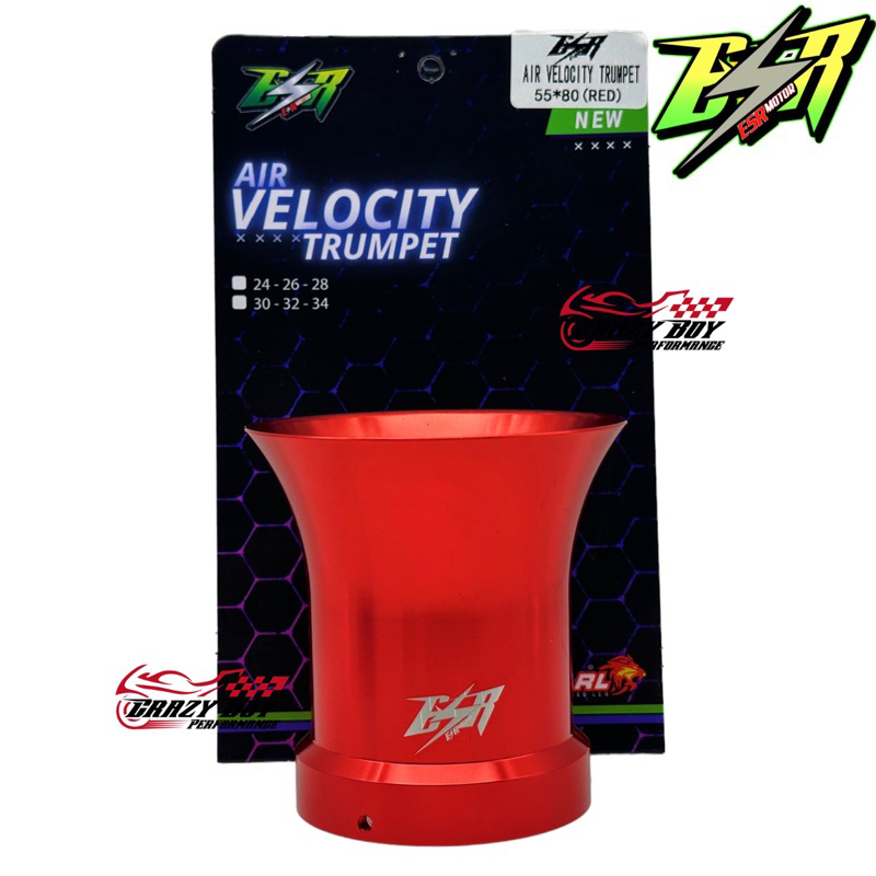 ESR MOTOR TRUMPET CARBURETOR AIR FUNNEL AIR VELOCITY FOR CARBURETOR ...