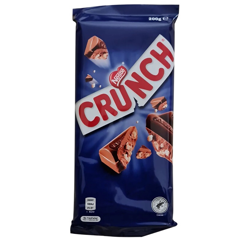 Nestle Crunch Block Chocolate 170g | Shopee Malaysia