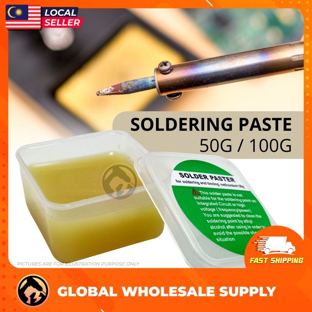 [READY STOCK] 50g/100g Soldering Paste Welding Fluxes Soldering Flux ...