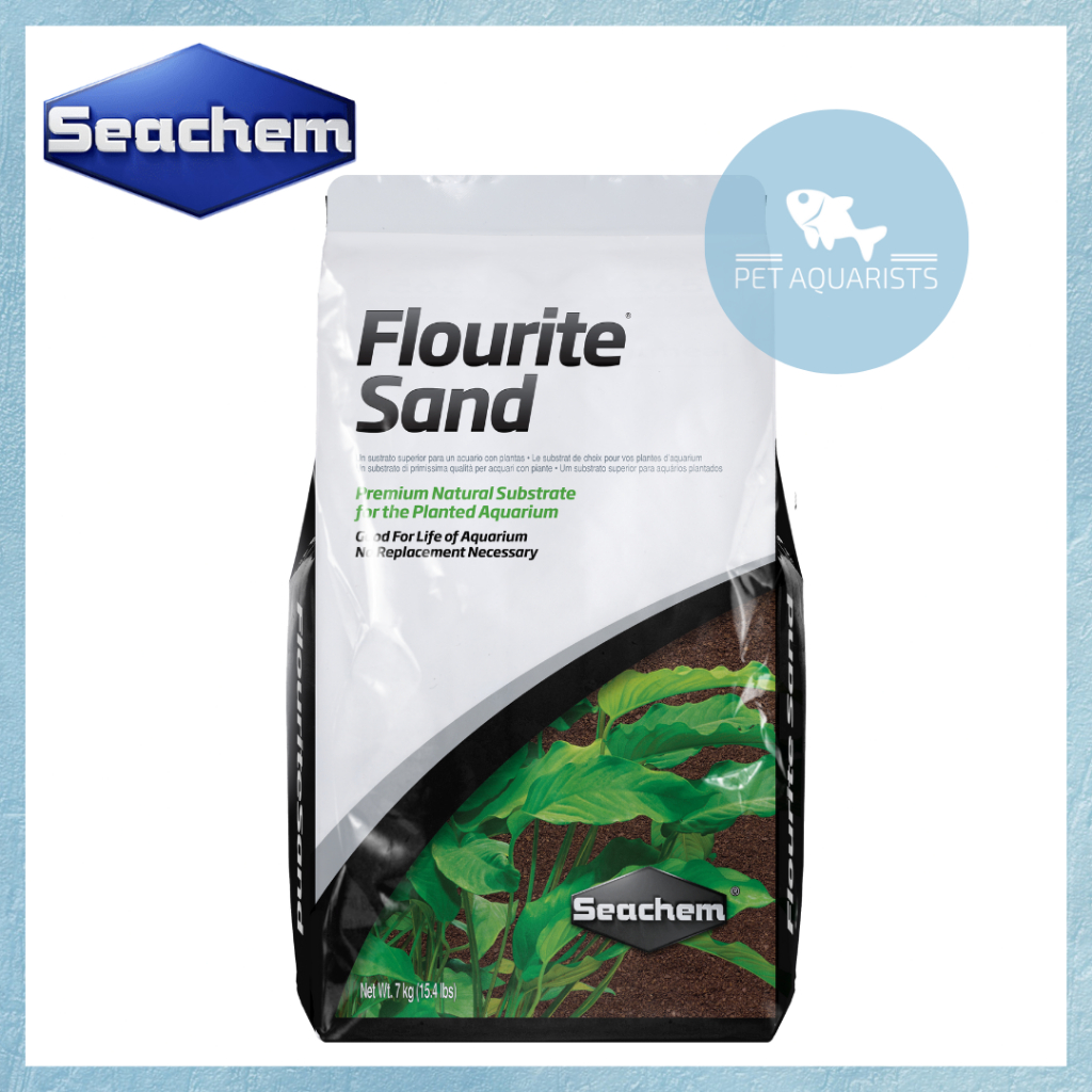 SEACHEM Flourite Sand (7KG) - Premium natural sand for the planted ...