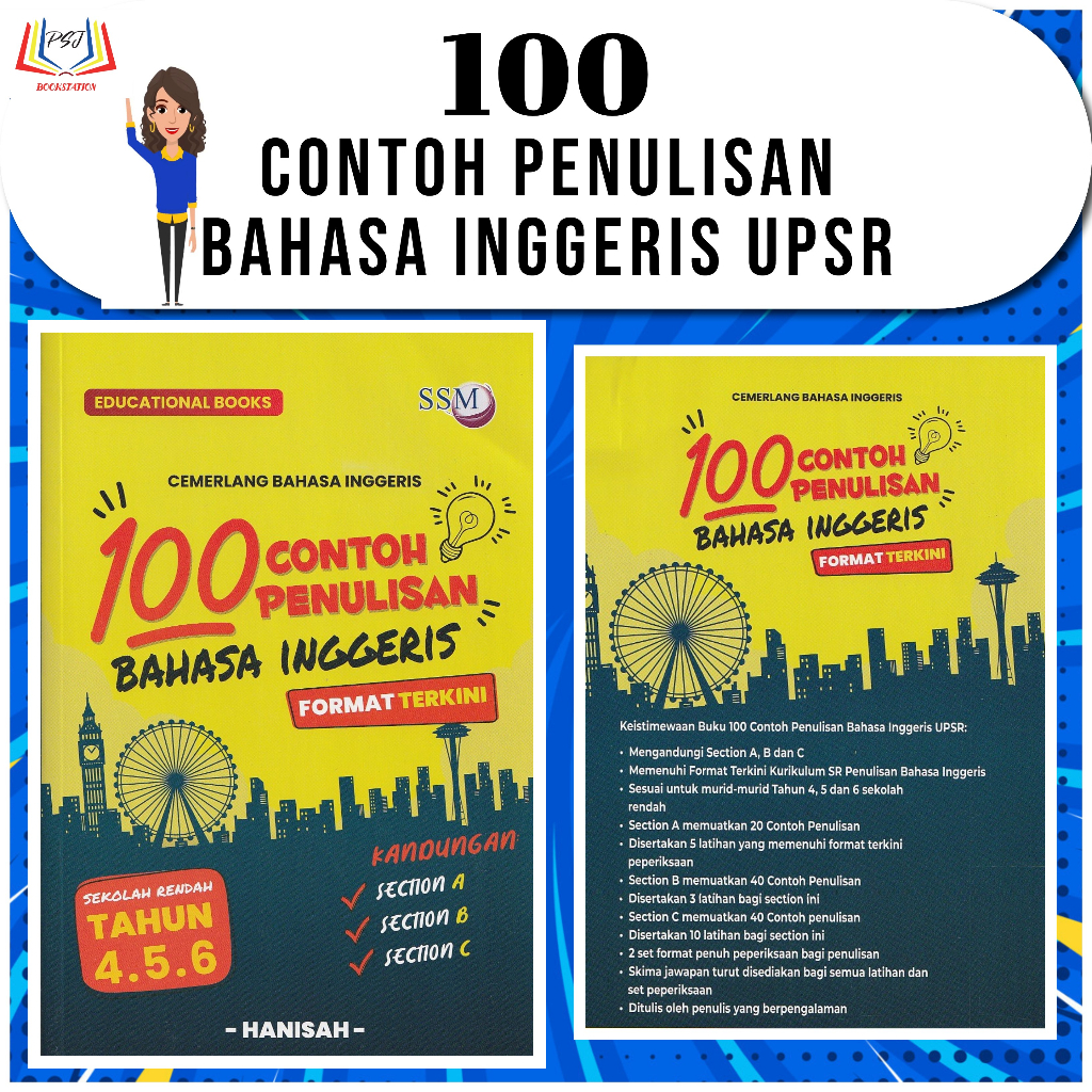 100 CONTOH PENULISAN ENGLISH UPSR | Shopee Malaysia