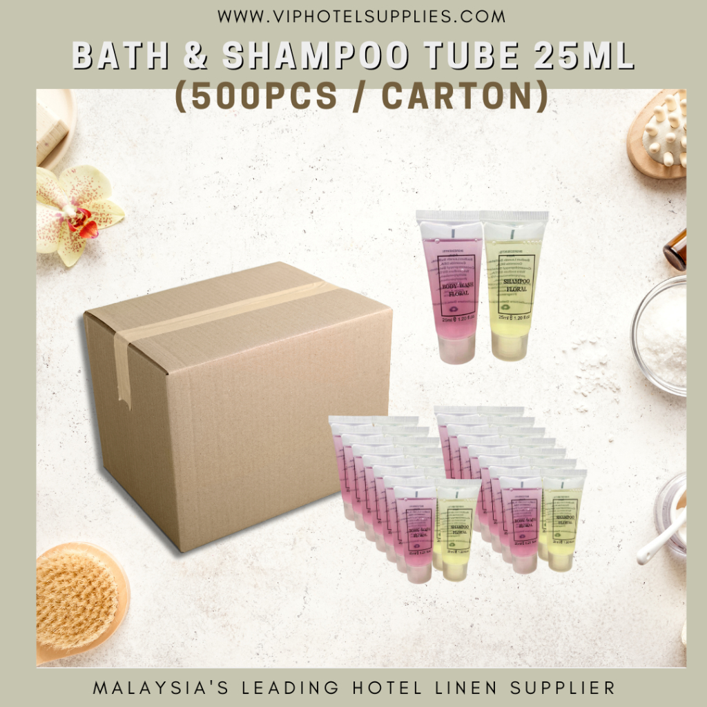 VIP Shampoo & Bath Tube 25ml Carton Pack _Hotel Amenities Wholesale ...