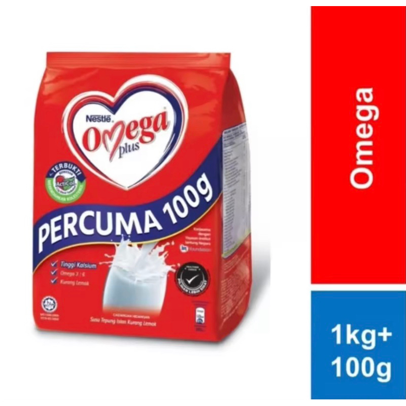 Nestle Omega Plus 1.1kg - Clearance (Stock Baru) | Shopee Malaysia
