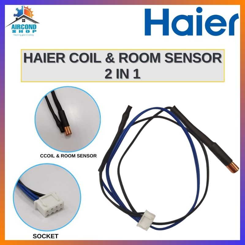 HAIER COIL SENSOR & ROOM SENSOR 2 IN 1 AIR-CONDITIONER WALL TYPE COPPER ...
