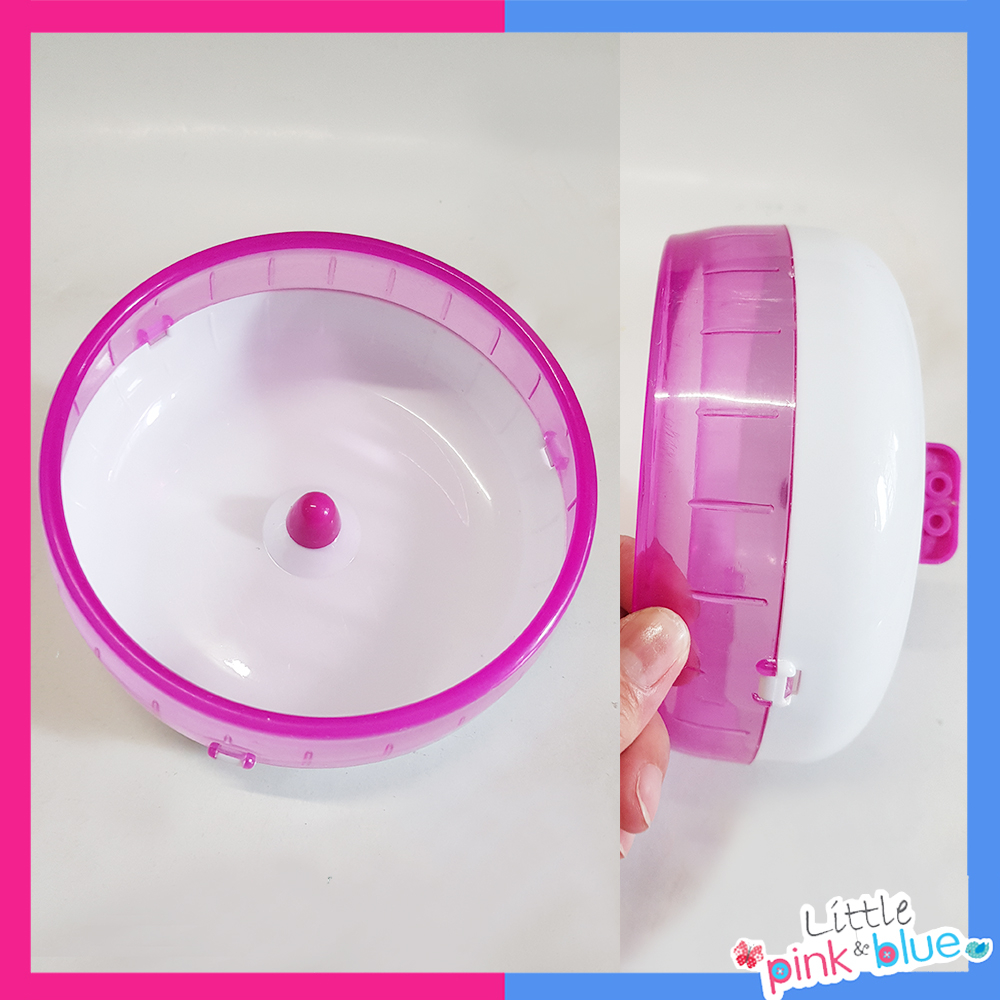 Silent Running Round Wheel 17.5cm Hamster Exercise Running Spinner ...