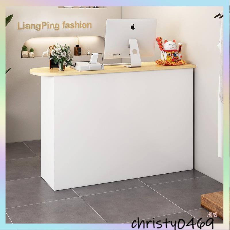 Simple Modern Cashier Desk Small Bar Counter Commercial Store Small ...
