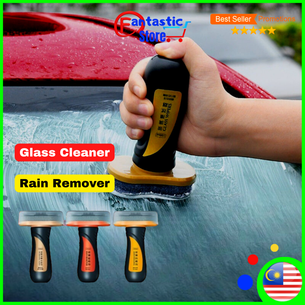 Watermark Remover Car Glass Cleaner Cleaning Tools Cloth Liquid Pencuci ...