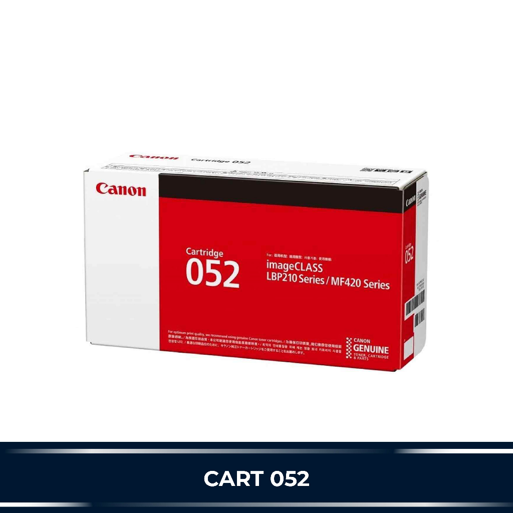 Canon Cartridge 052 052H Original Laser Toner (Black) Standard/High Cap ...