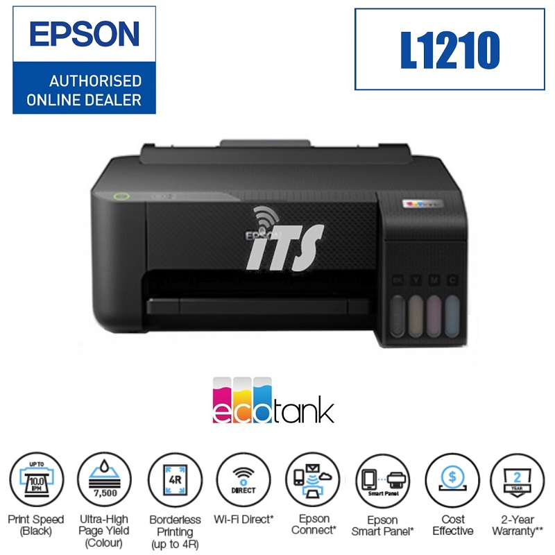 Epson EcoTank L1110 / L1210 Ink Tank Printer | Shopee Malaysia
