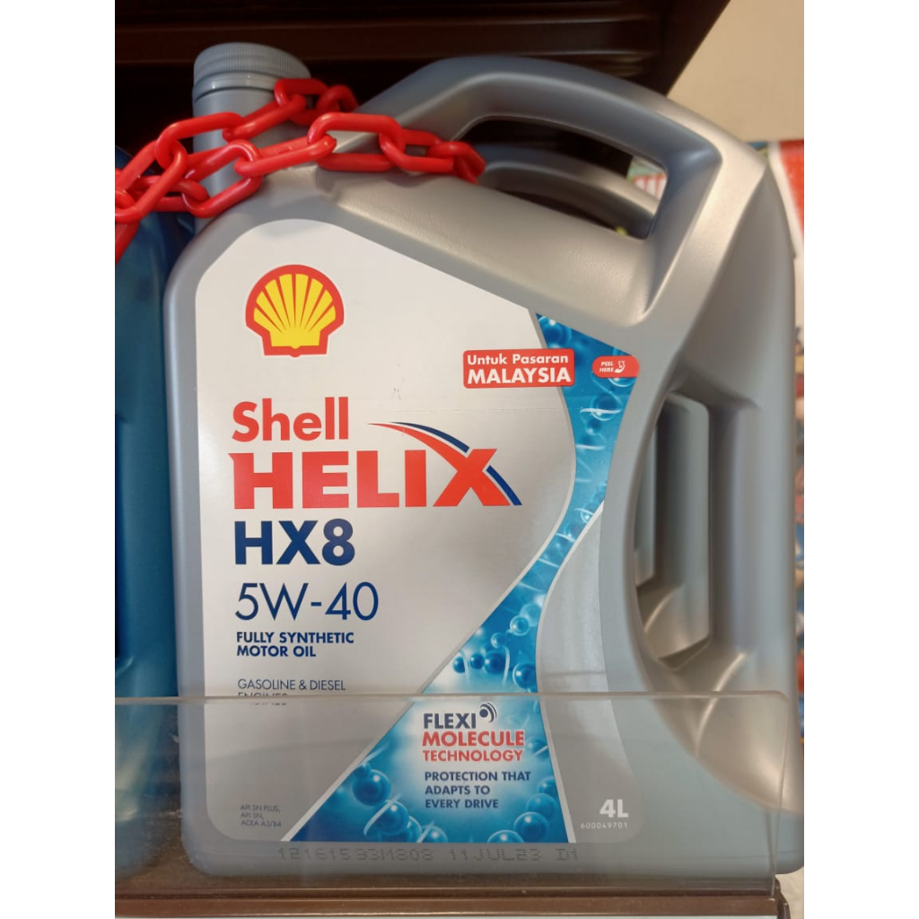 [BUY 3 FREE 1] GENUINE-ORIGINAL: SHELL HELIX HX8 FULLY SYNTHETIC ENGINE ...