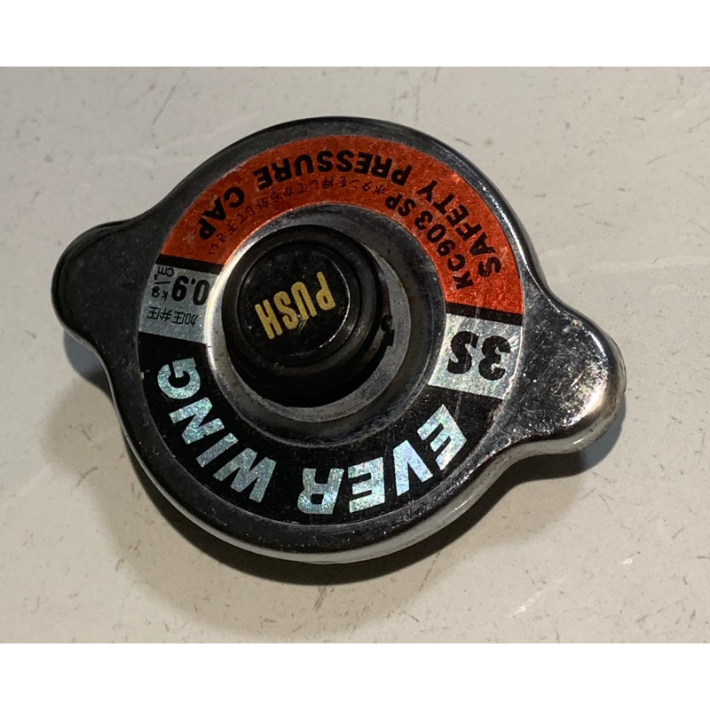 RADIATOR CAP R123 0.9 HIGH PRESSURE EVER WING 3S KC903 SP OLD STOCK NEW ...