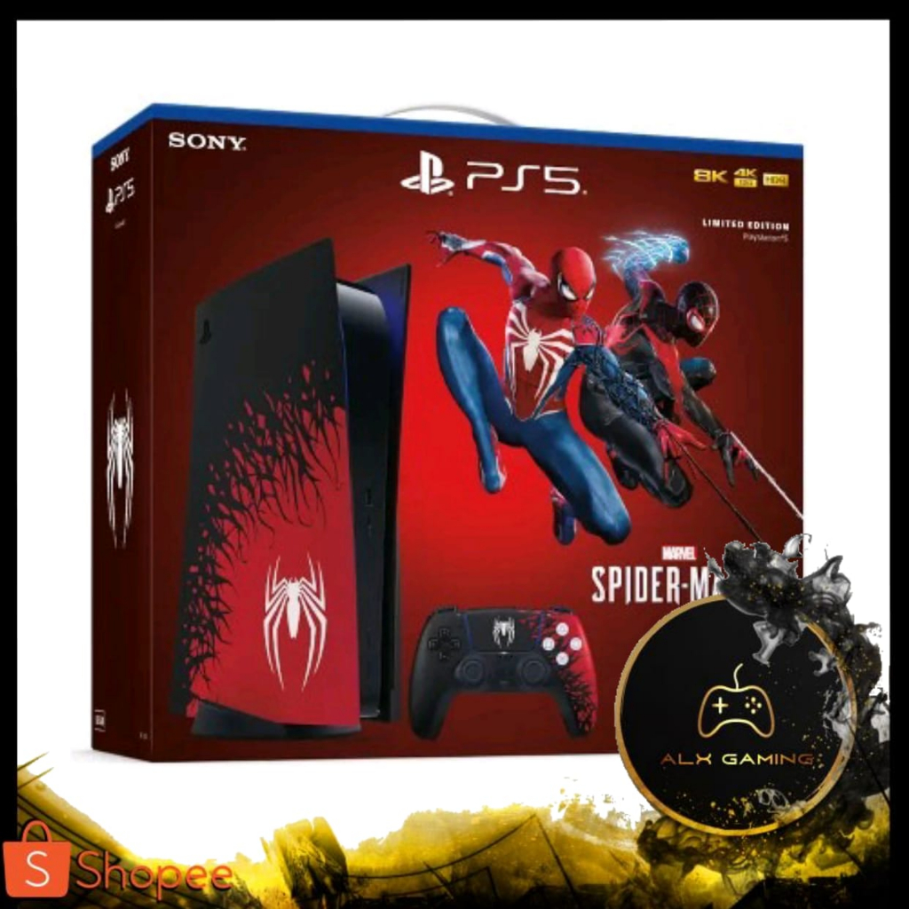 Sony PlayStation 5 PS5 Marvel’s Spider-Man 2 Limited Edition Bundle [MY ...