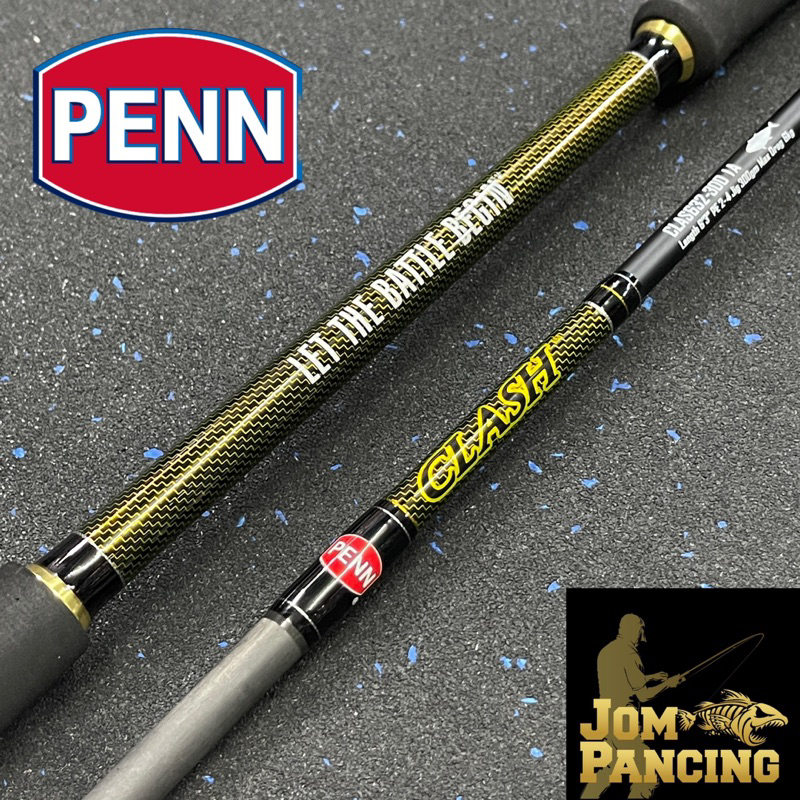 【Jom Pancing】PENN CLASH FUJI SW CARBON JIGGING BOTTOM SPINNING FISHING ...