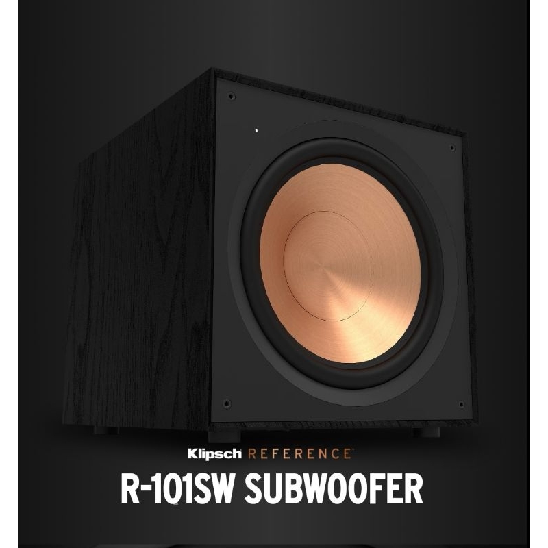 klipsch R-101sw powered subwoofer home bass home subwoofer | Shopee ...