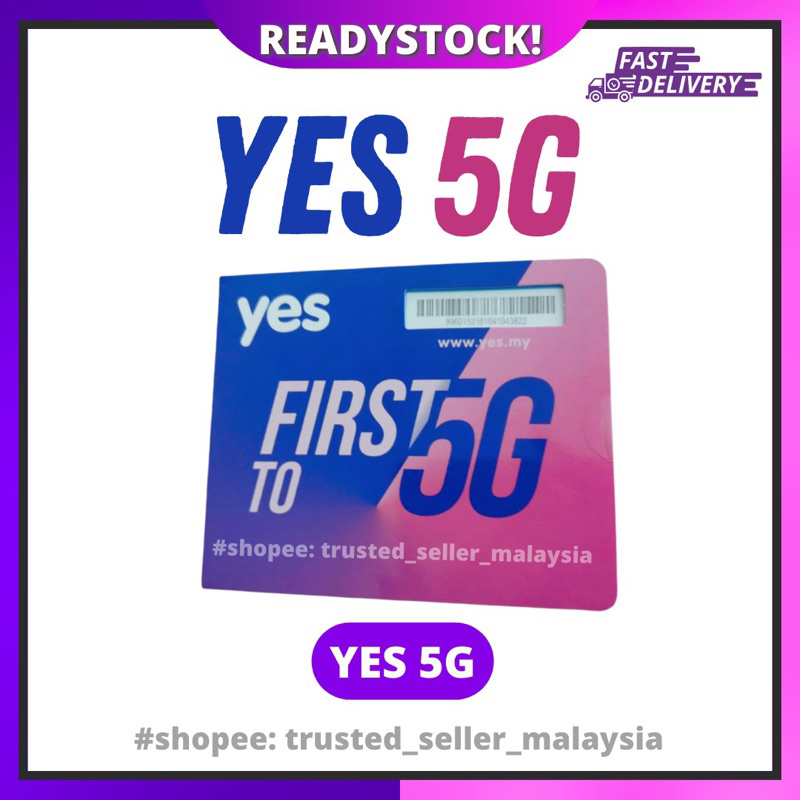 Sim YES FT5G Unlimited { Fast Delivery} | Shopee Malaysia