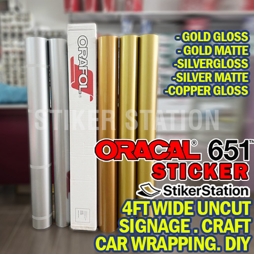 Oracal 651 Sticker / Car Sticker Wrapping Sticker Outdoor Sticker ...