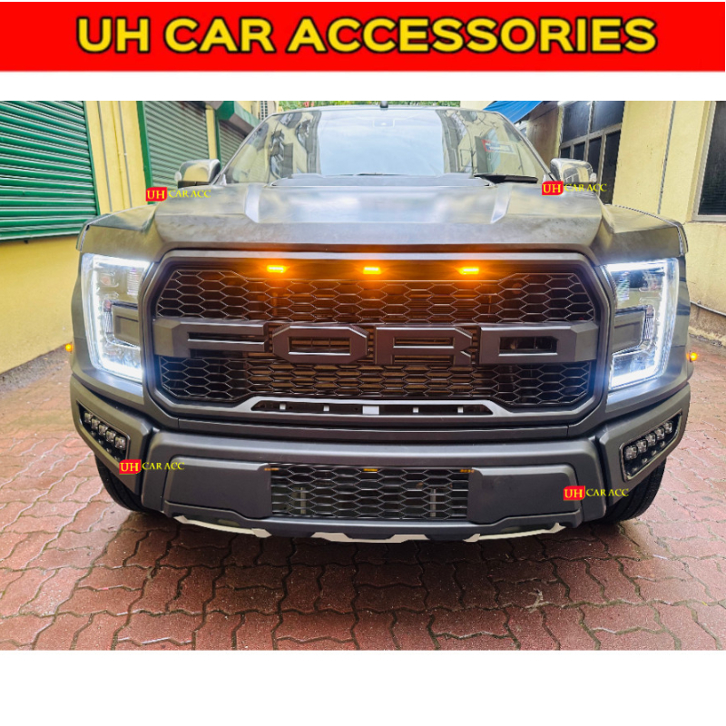 FORD RANGER T6 T7 T8 WILDTRAK RAPTOR CONVERT TO 2018 F150 BODYKIT ...