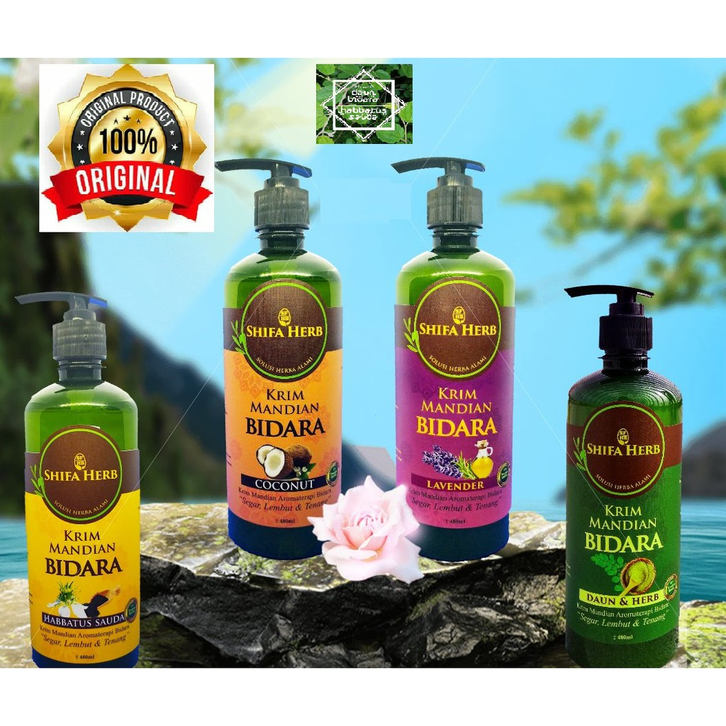 SHIFA HERBS KRIM MANDIAN BIDARA Muslim Product 480ML-Got 4 FLAVOURS ...