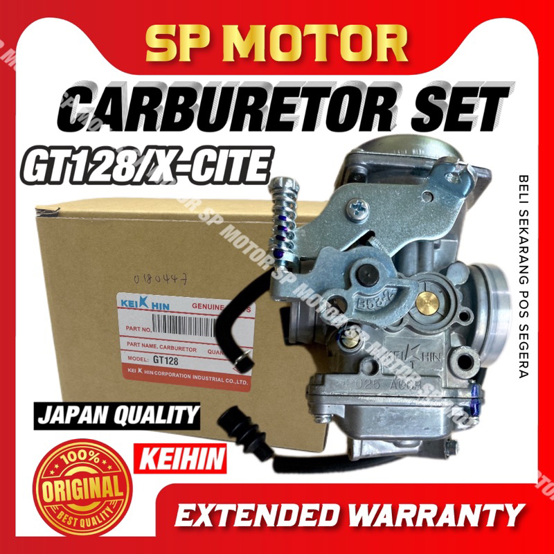 MODENAS GT 128 GT128 X CITE XCITE X-CITE CARBURETOR CARBURETOR KABETA ...