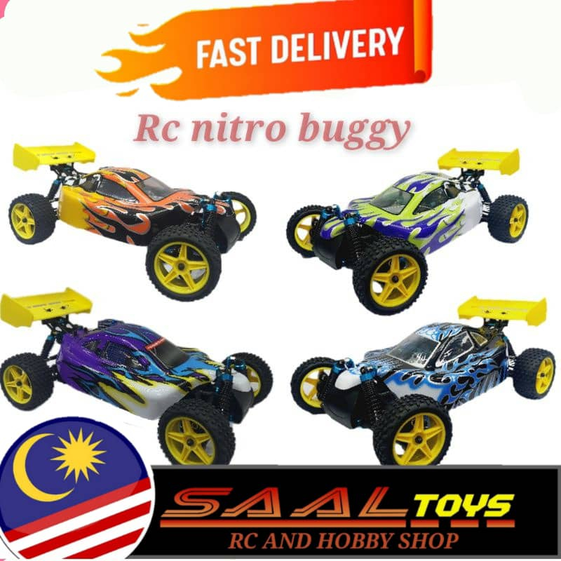 94106 /94166 HSP Rc Car 1/10 Scale Nitro Power 4wd Remote Control Car ...