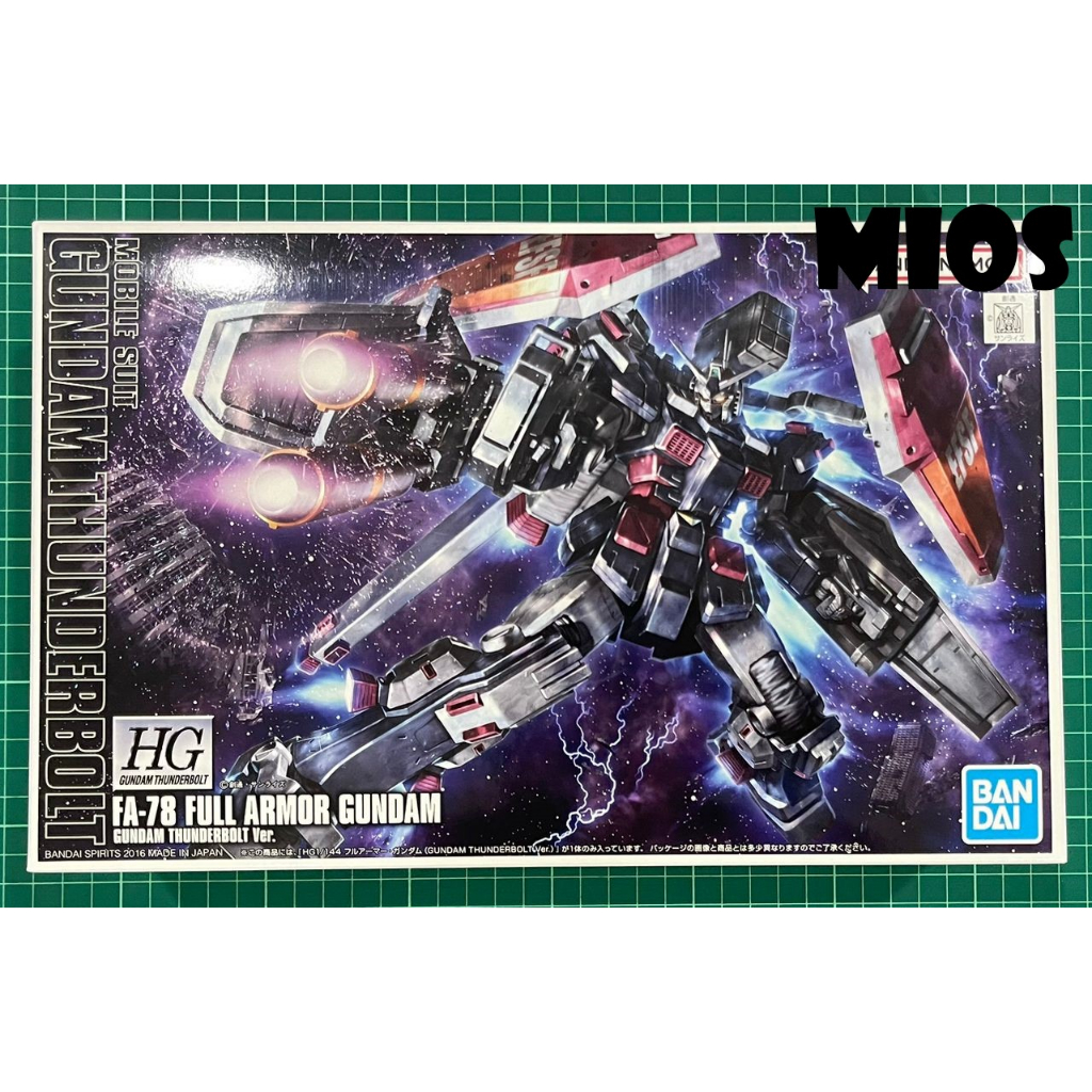 (READY STOCK) HGGT FA-78 FULL ARMOR GUNDAM THUNDERBOLT MOBILE SUIT ...