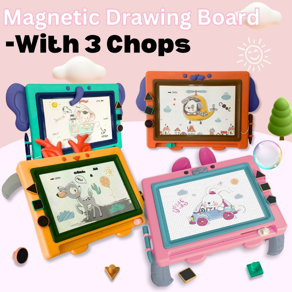 Drawing Board Table Baby Magnetic Board Sketch Board Learning Toys for ...