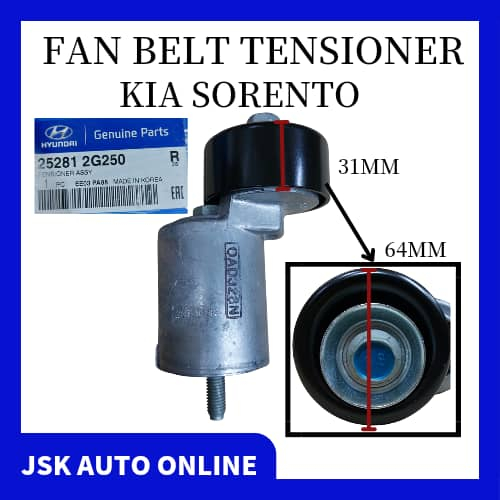 KIA SORENTO XM FAN BELT TENSIONER ORIGINAL KIA 25281-2G250 MADE IN ...