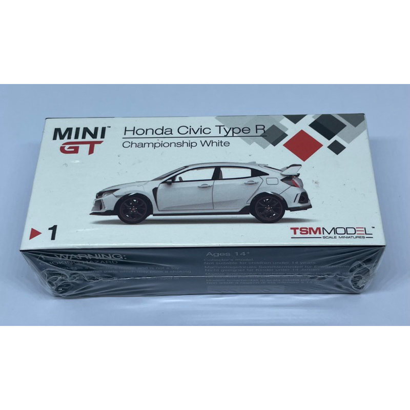 Mini GT Honda Civic Type R (Championship White) TSM Model | Shopee Malaysia