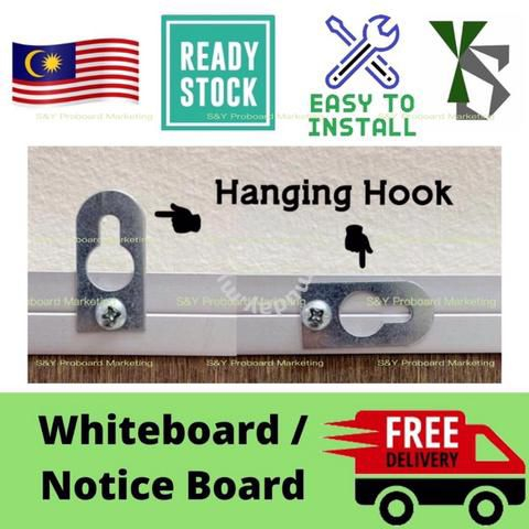 Papan Putih Magnetik Saiz 4x6 Magnetic White board Size 4x6 ft ...