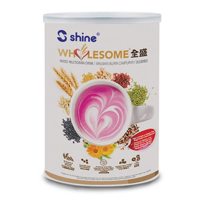 《Shine》 Minuman Multigrain Sihat 全盛高纤谷粮营养浆 Wholesome Multigrain Drink ...