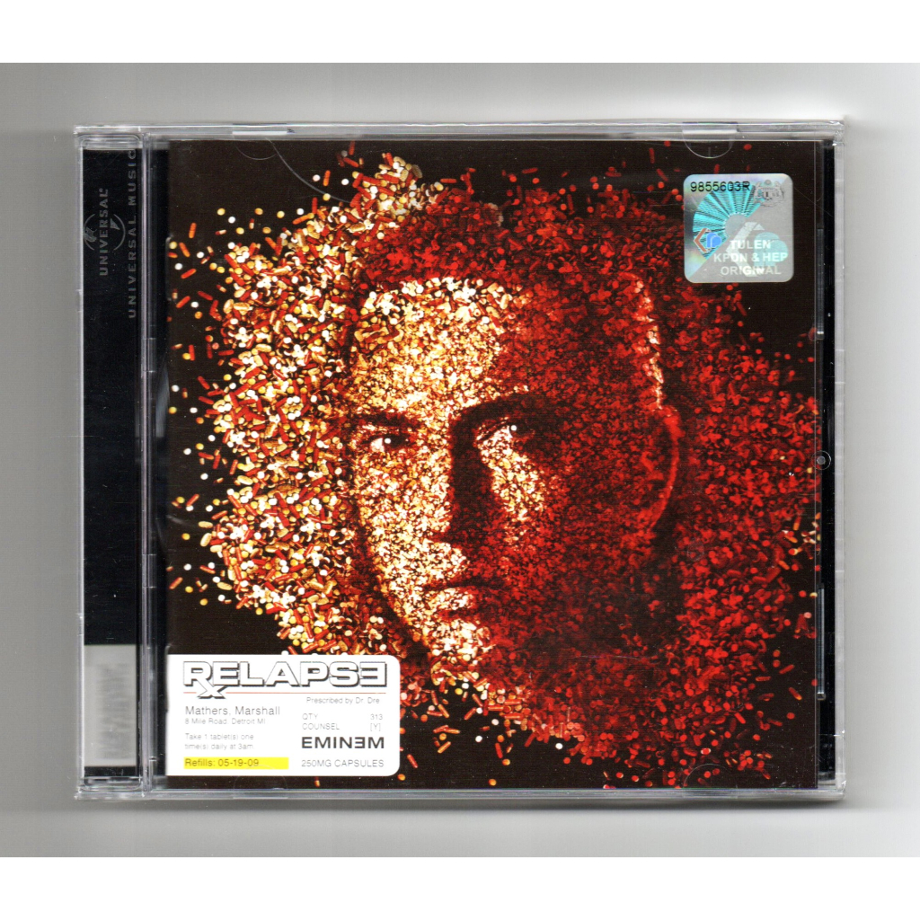 EMINEM - Relapse ( CD ) | Shopee Malaysia