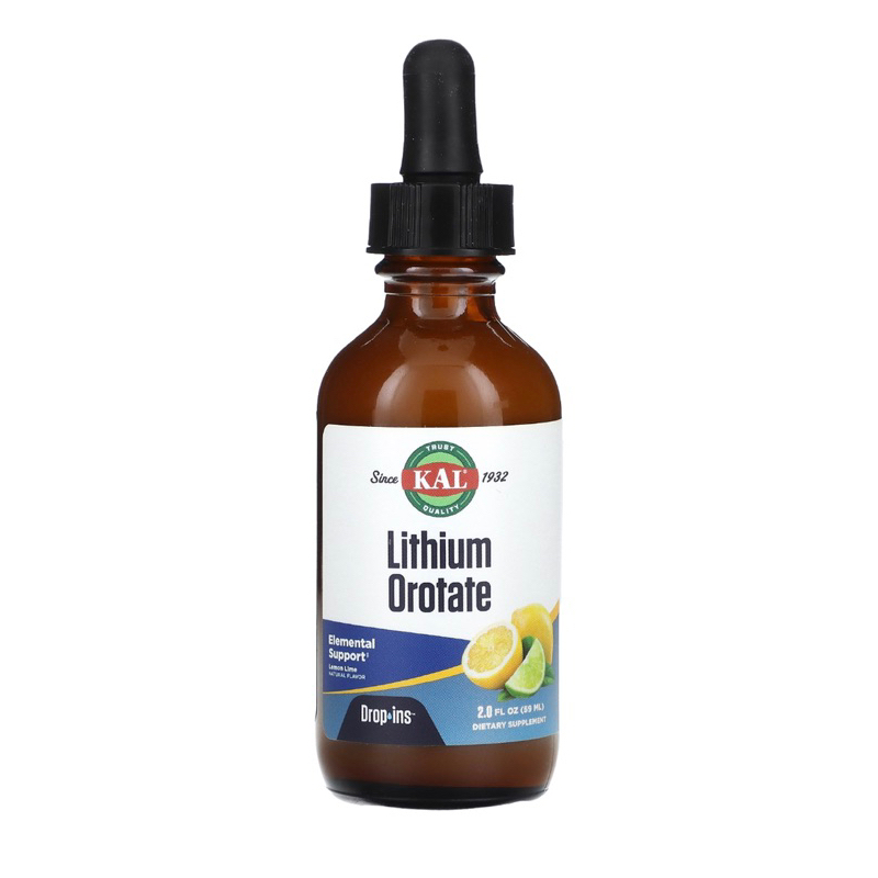 Lithium Orotate Drops Lemon Lime, 2 fl oz (59 ml) | Shopee Malaysia